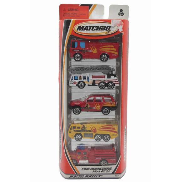 Matchbox | Toys | Matchbox Fire Drenchers 5 Pack 200 Dennis Sabre ...